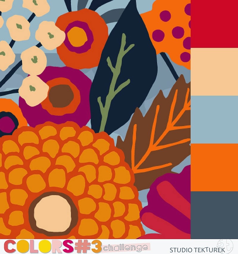 Studio Tekturek: October Colors#3 Challenge