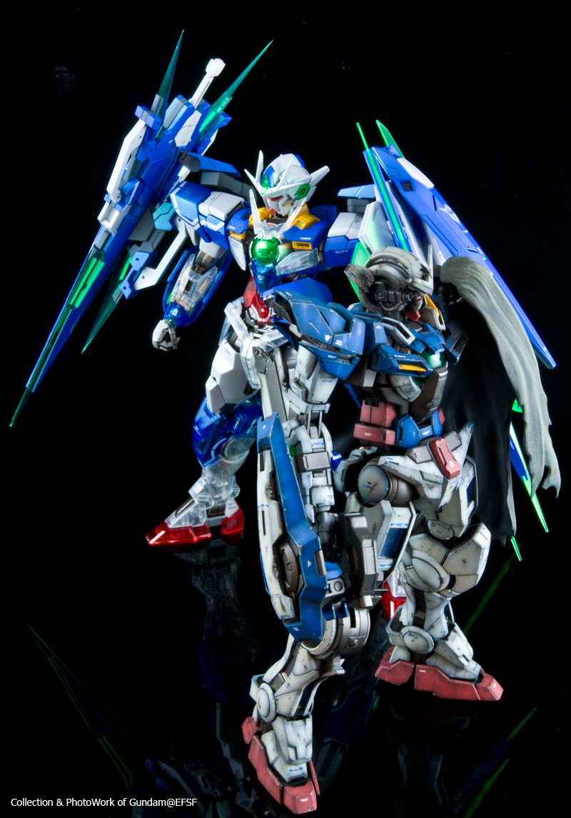 GUNDAM GUY: MG 1/100 Gundam Exia R1 - Painted Build