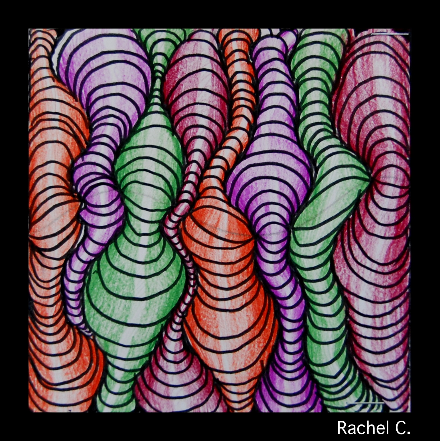 The New Hope Art Gallery: Middle School Art: Optical Illusions