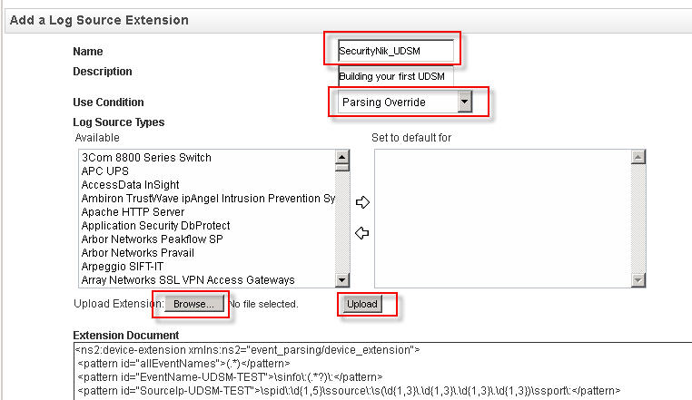 Learning by practicing: QRadar - Building your first Universal DSM (UDSM)
