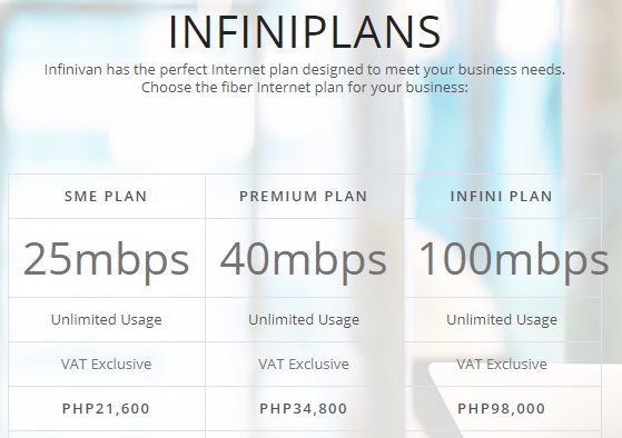InfiniVAN’s Fast and Highy Affordable Fiber Internet gets the work done