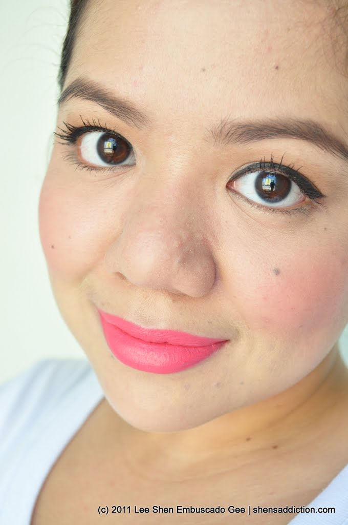Lipstick Post: NYX Matte Lipstick in Angel - Shen's Addiction