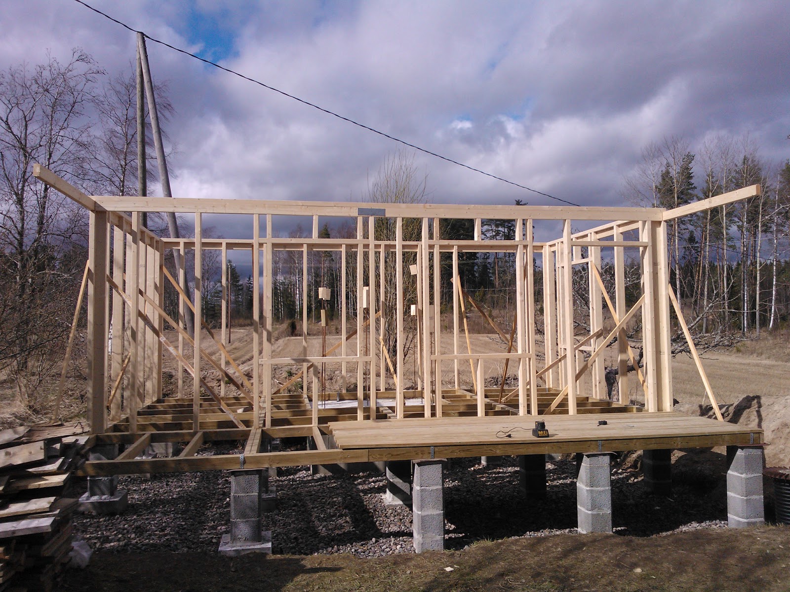 Projektina mökki: Saunaprojekti