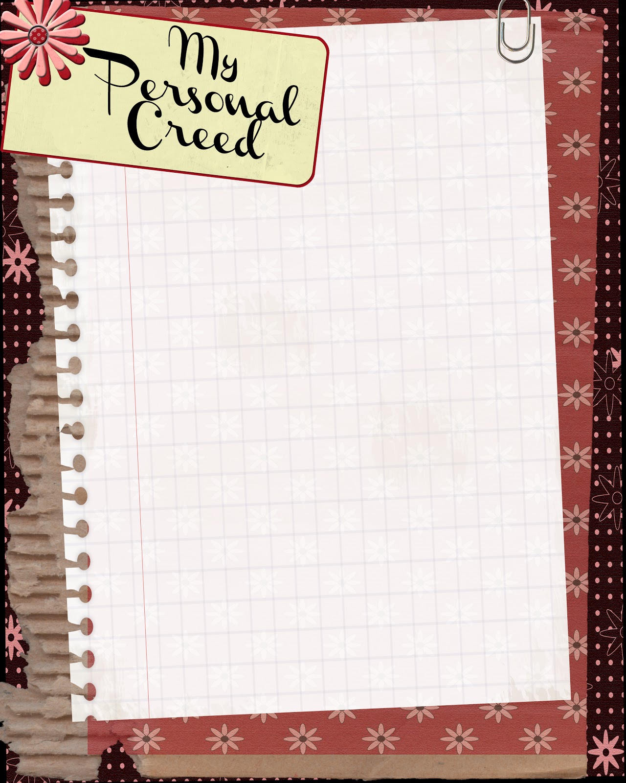 Lifestyles of the Crazy and Insane: What's your Personal Creed?