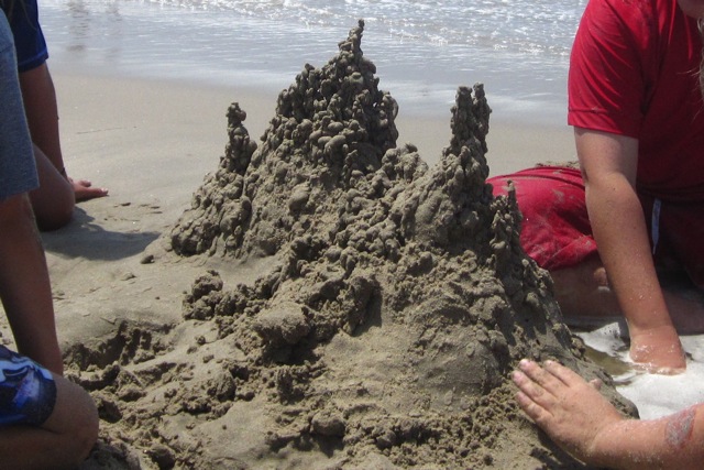 How to Make Drip Castles With Kids - GoExploreNature.com