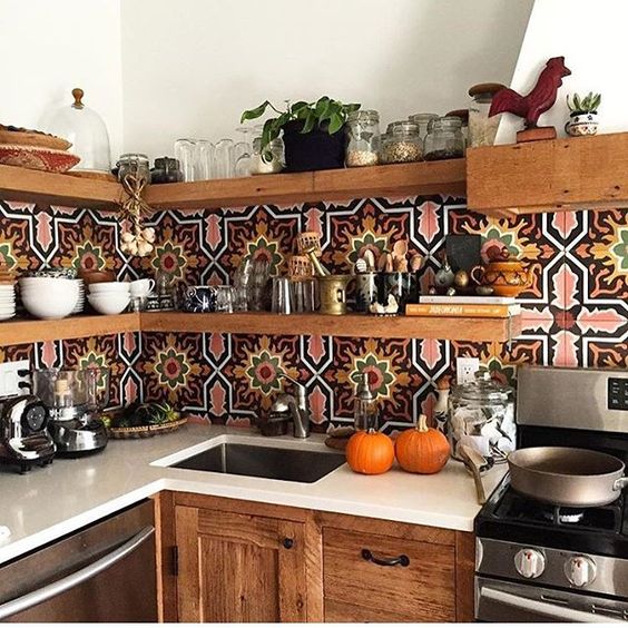 La Maison Boheme: Eclectic Kitchen