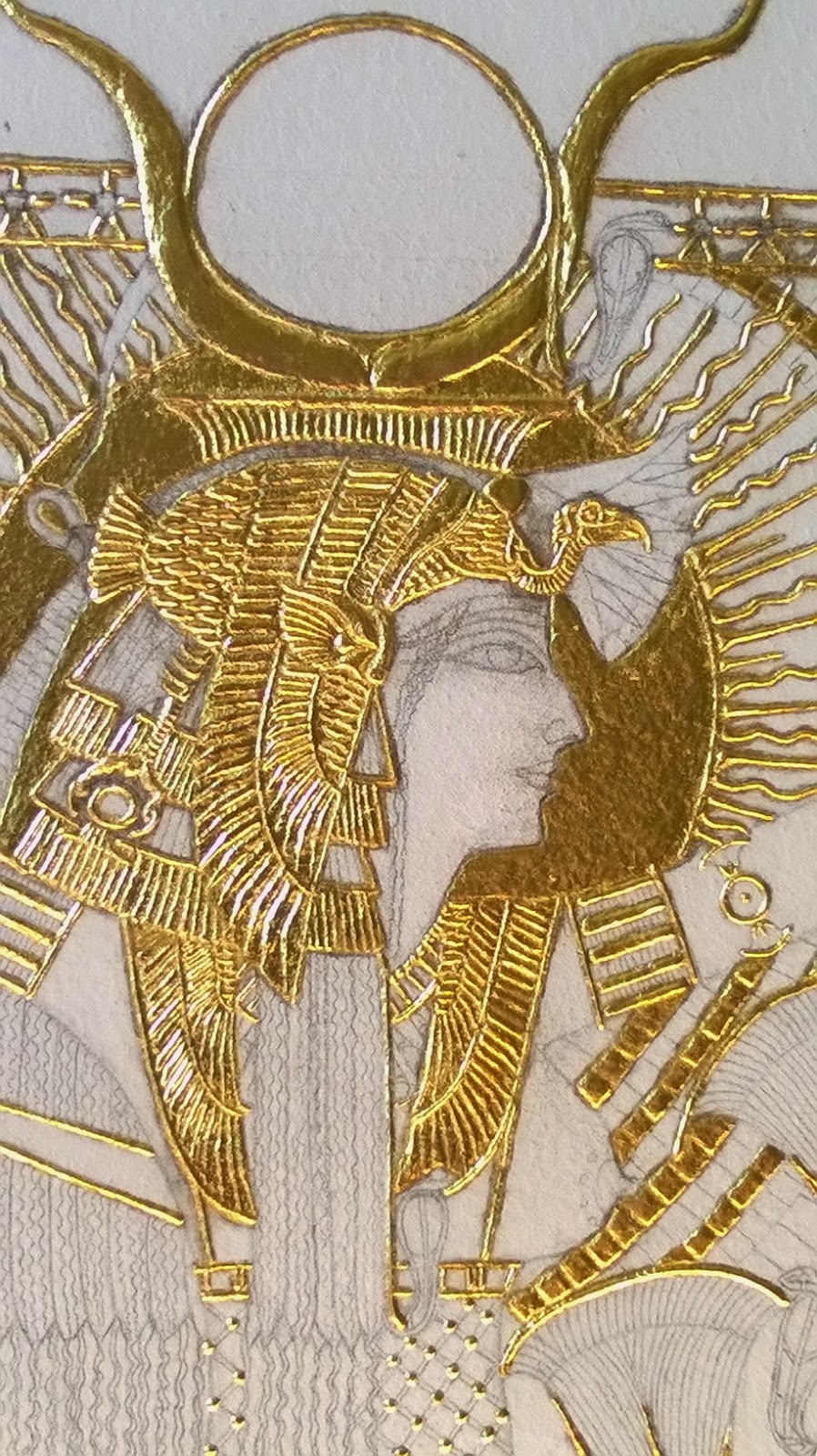 Icons of Kemet: Photo Essay: A Goddess, From Start to Finish