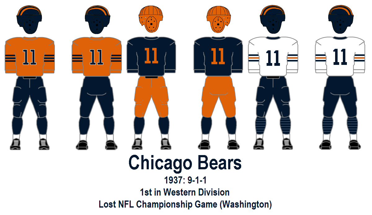 Bill's Update Blog: 1933-39 Chicago Bears