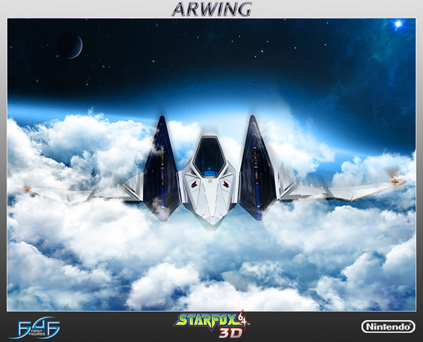 Star Fox 64 3D - Arwing (First 4 Figures)
