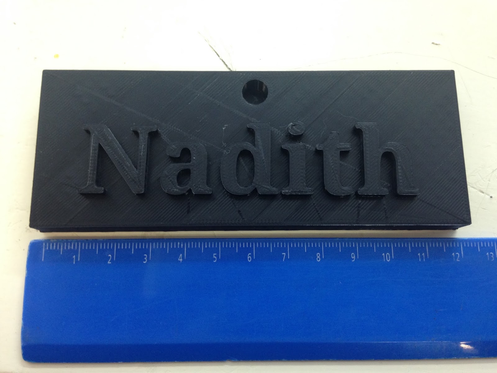 3D Print School: 3D Printing: Name plates for 2017