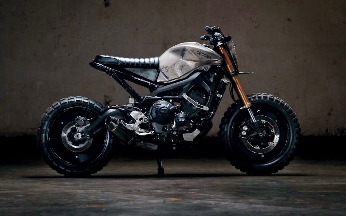 Droog FZ9 - Inazuma café racer