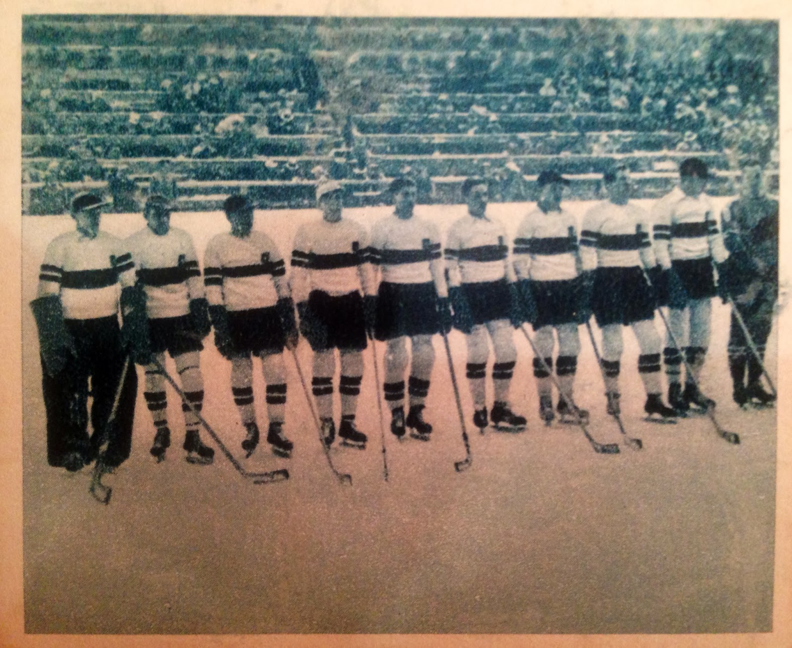 Olympic Hockey Card of the Day, German Team 1936