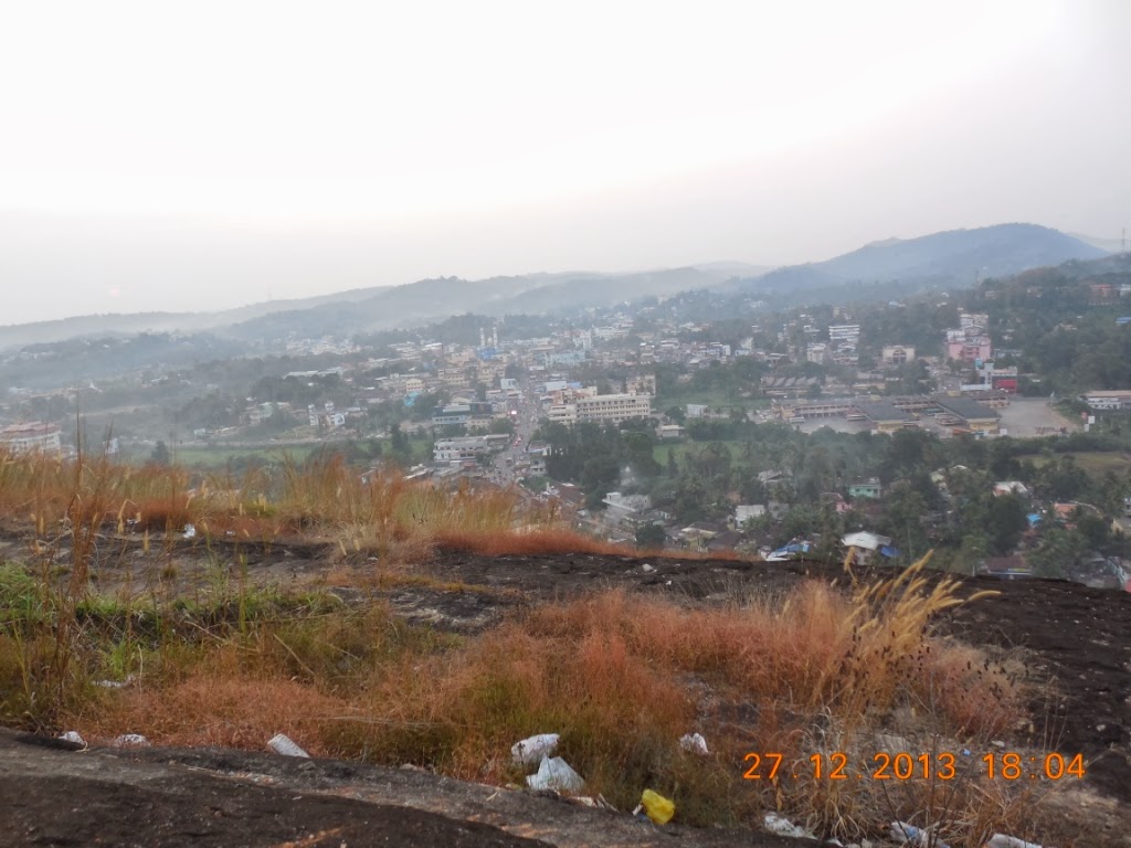 View Of Pathanamthitta Town from Chuttippara - TravelersOutlook ...