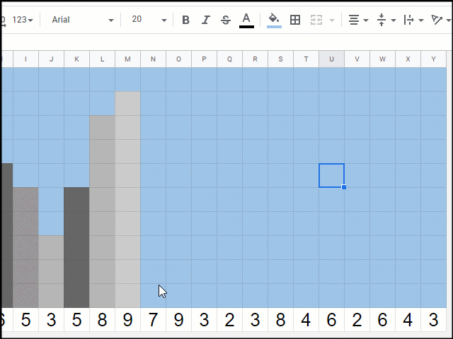 Control Alt Achieve: Graph a Pi-Line Skyline with Google Sheets