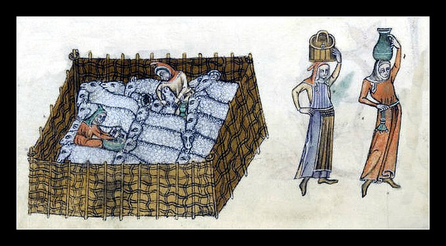 Rivenwood Tower News: Medieval Wool: Shearing