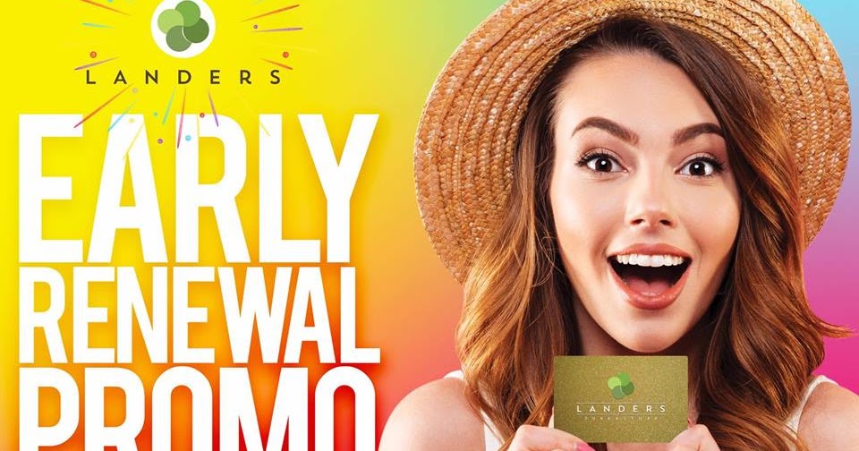 Manila Shopper: Landers Early Renewal Promo: til Feb 2019