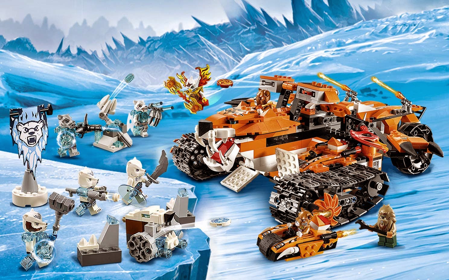 The Lego King: Lego Legends of Chima Lion Tribe Pack, Crocodile Tribe ...