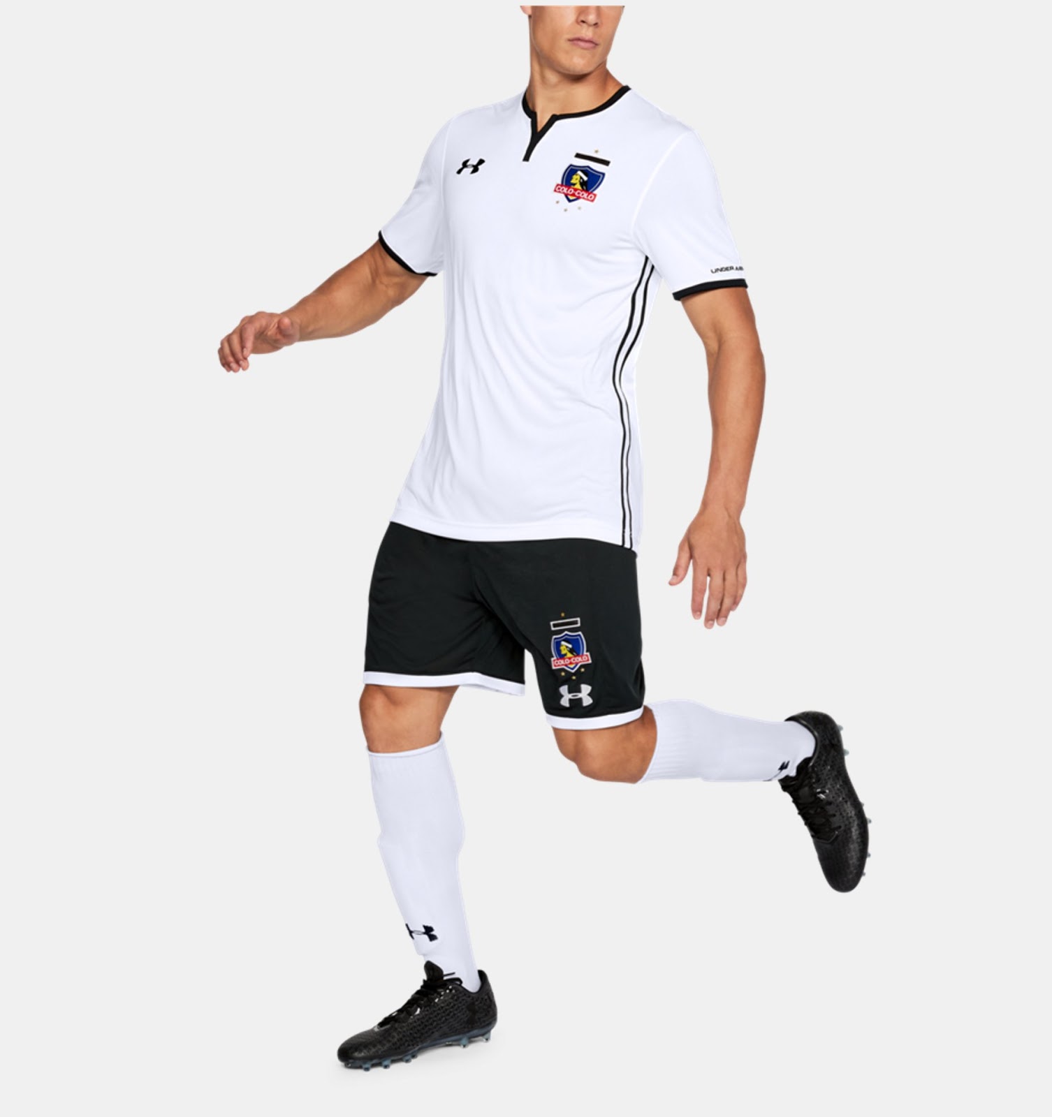 Under Armour Colo-Colo 2018 Home & Away Kits Released - Footy Headlines
