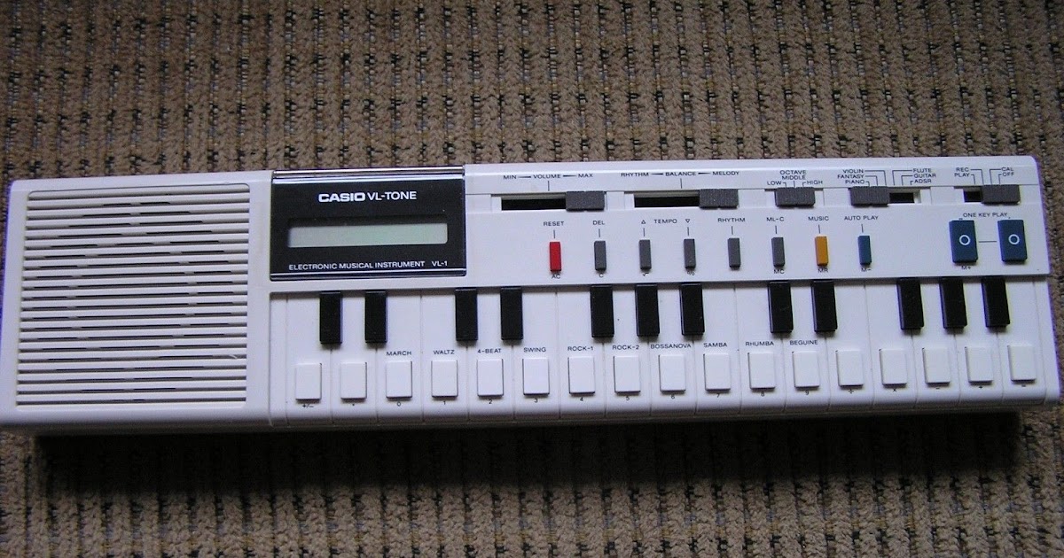 MATRIXSYNTH: CASIO VL-TONE VL-1 ELECTRONIC SYNTHESIZER KEYBOARD + POUCH