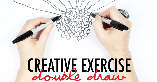 alisaburke: creative exercise- double draw
