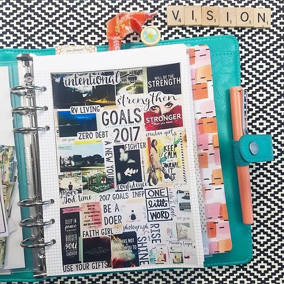 Crea tu propio "VISION BOARD"