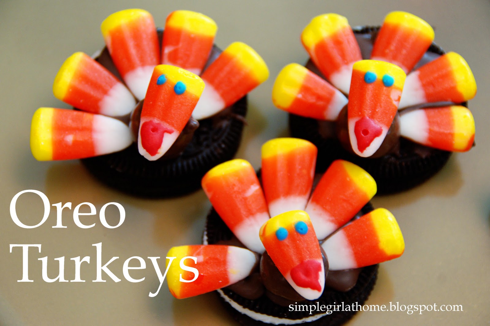Oreo Turkeys