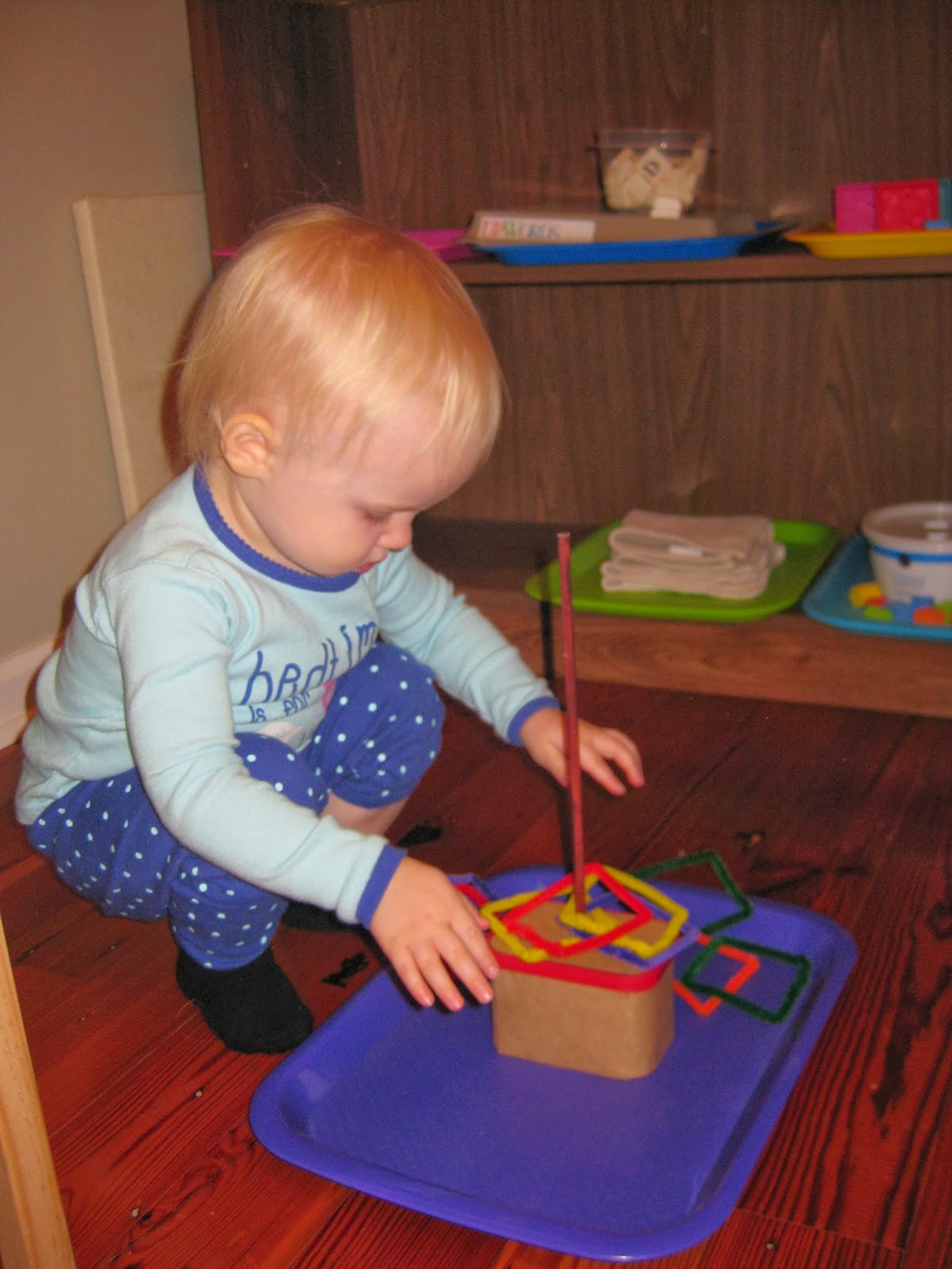 DIY Toddler Stacking Toy - The Activity Mom