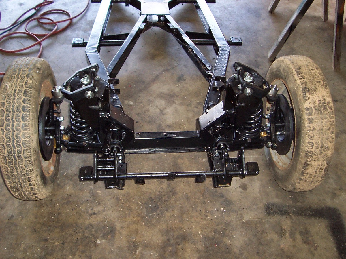 Eric's Garage: TR3A front suspension build