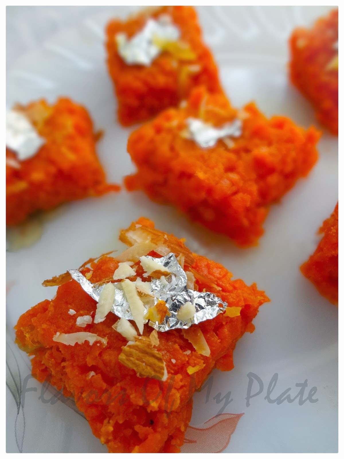 Flavors Of My Plate: Carrot Fudge/ Carrot Barfi
