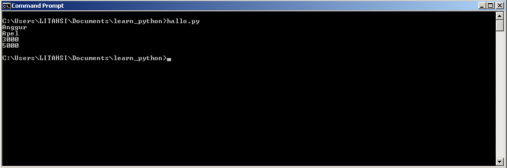 Python Part 13 : Tipe Data Tuple