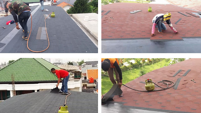 JASA PASANG - ATAP ASPAL BITUMEN