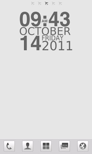 Walaweh: C.Grey Theme GO Launcher EX Android Theme