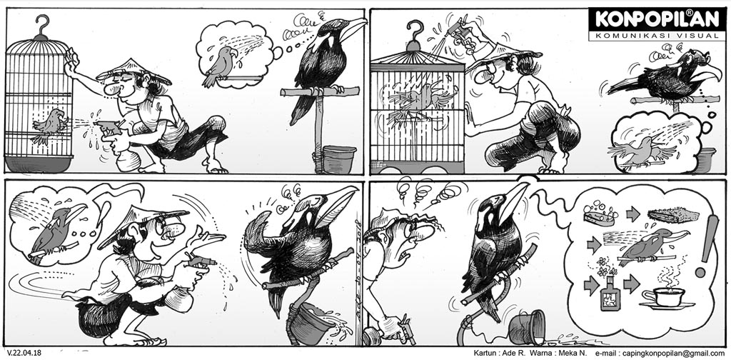 TamtomoVision: Mice Cartoon & Kartun Kompas Minggu Edisi 22 April 2018