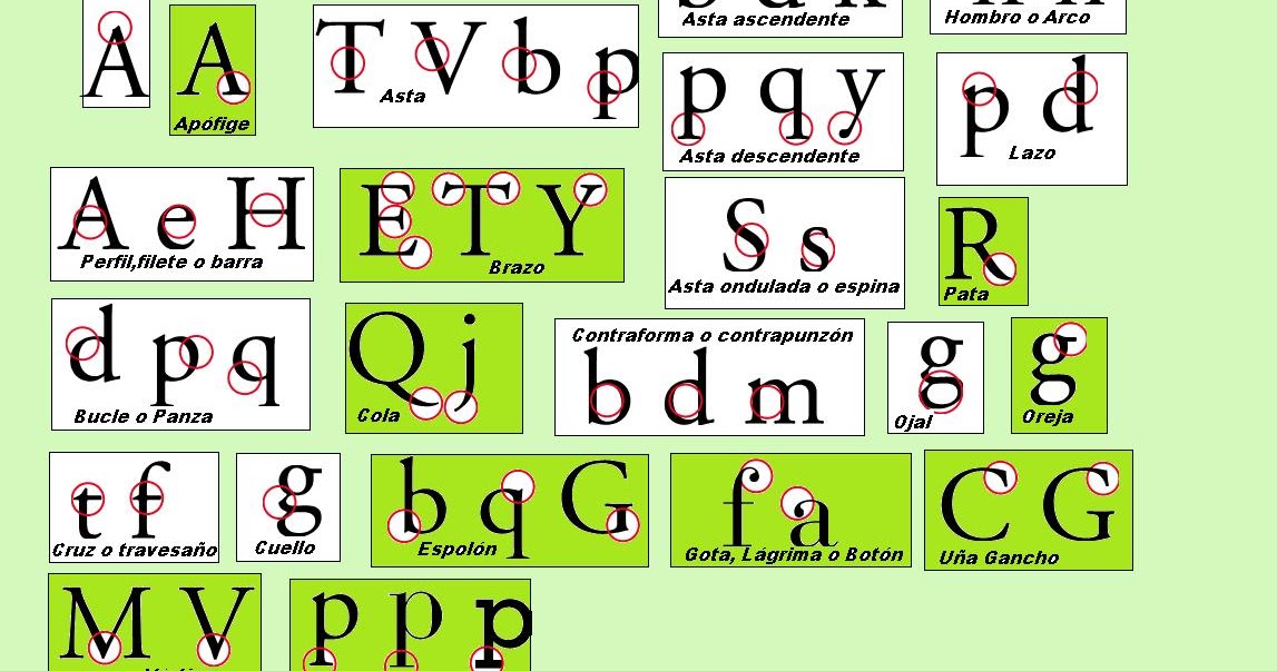 Tipografía /serif ~ Trazo y Bosquejo