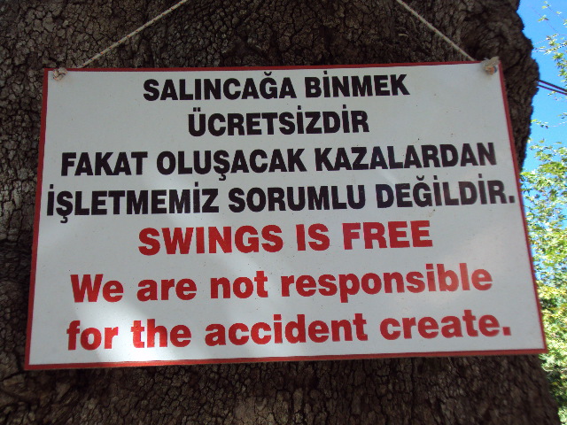 Hideous Belltown: Fun Turkish Signs