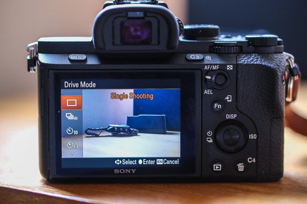 Camera Settings - Drive Mode: Single, Continuous, Remote and Timer ...