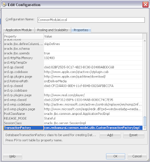 Andrej Baranovskij Blog: Extending Application Module for ADF BC Proxy User DB Connection