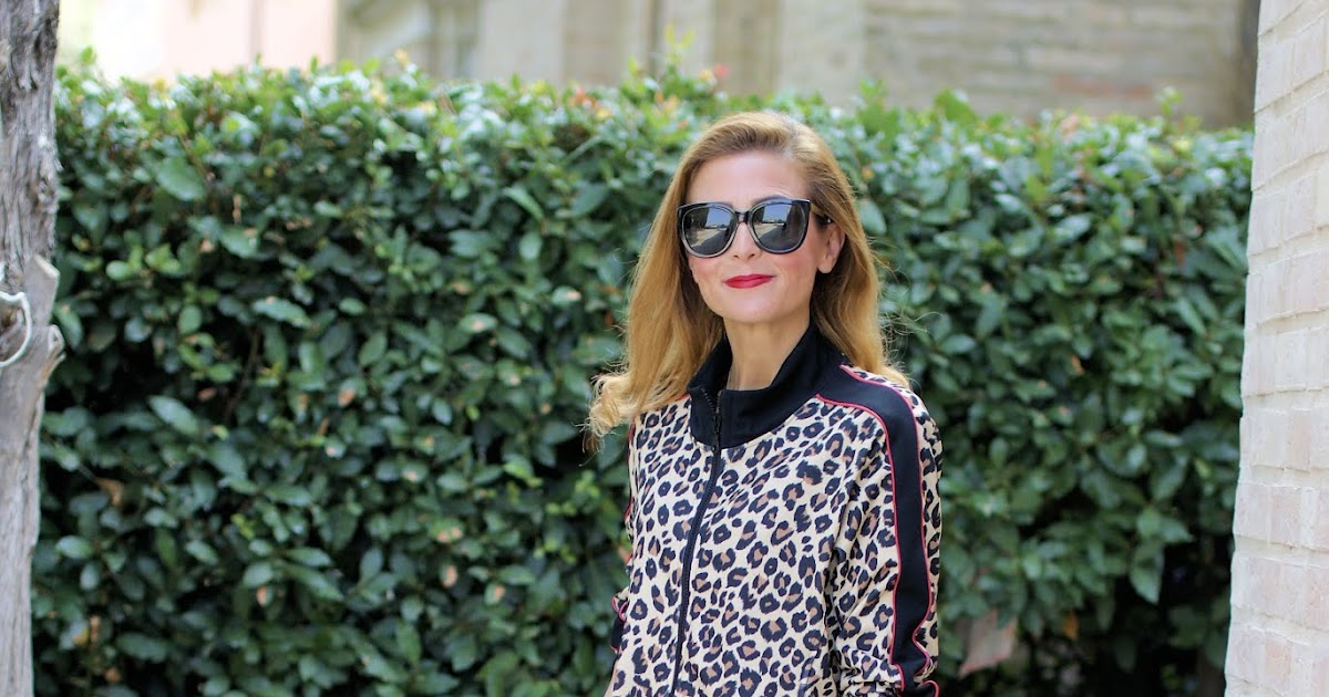 How to wear animal prints: leopard print tracksuit | Fashion and ...