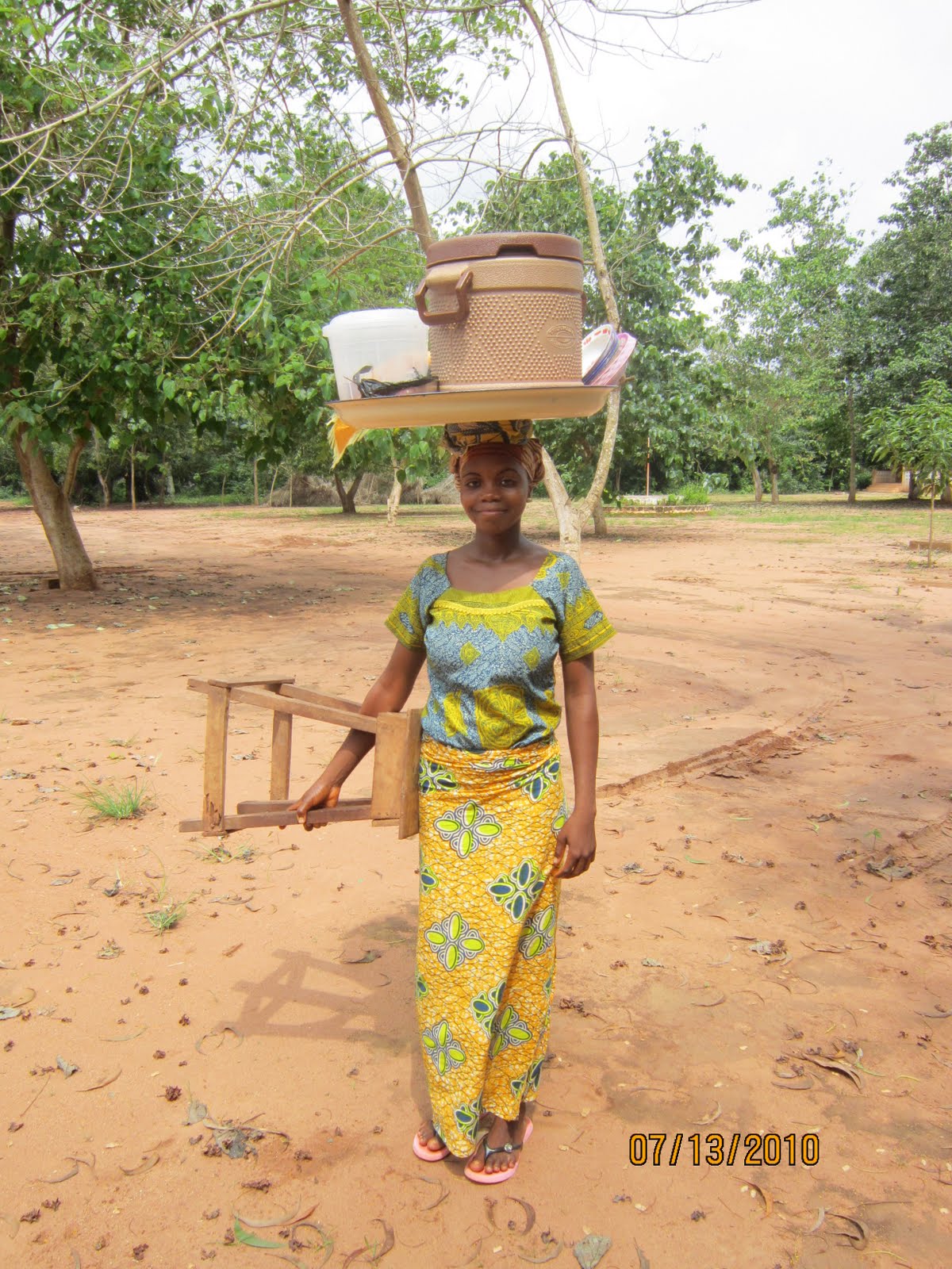 Bless The Rains Down In Africa: Visiting Benin by Lissa's mom