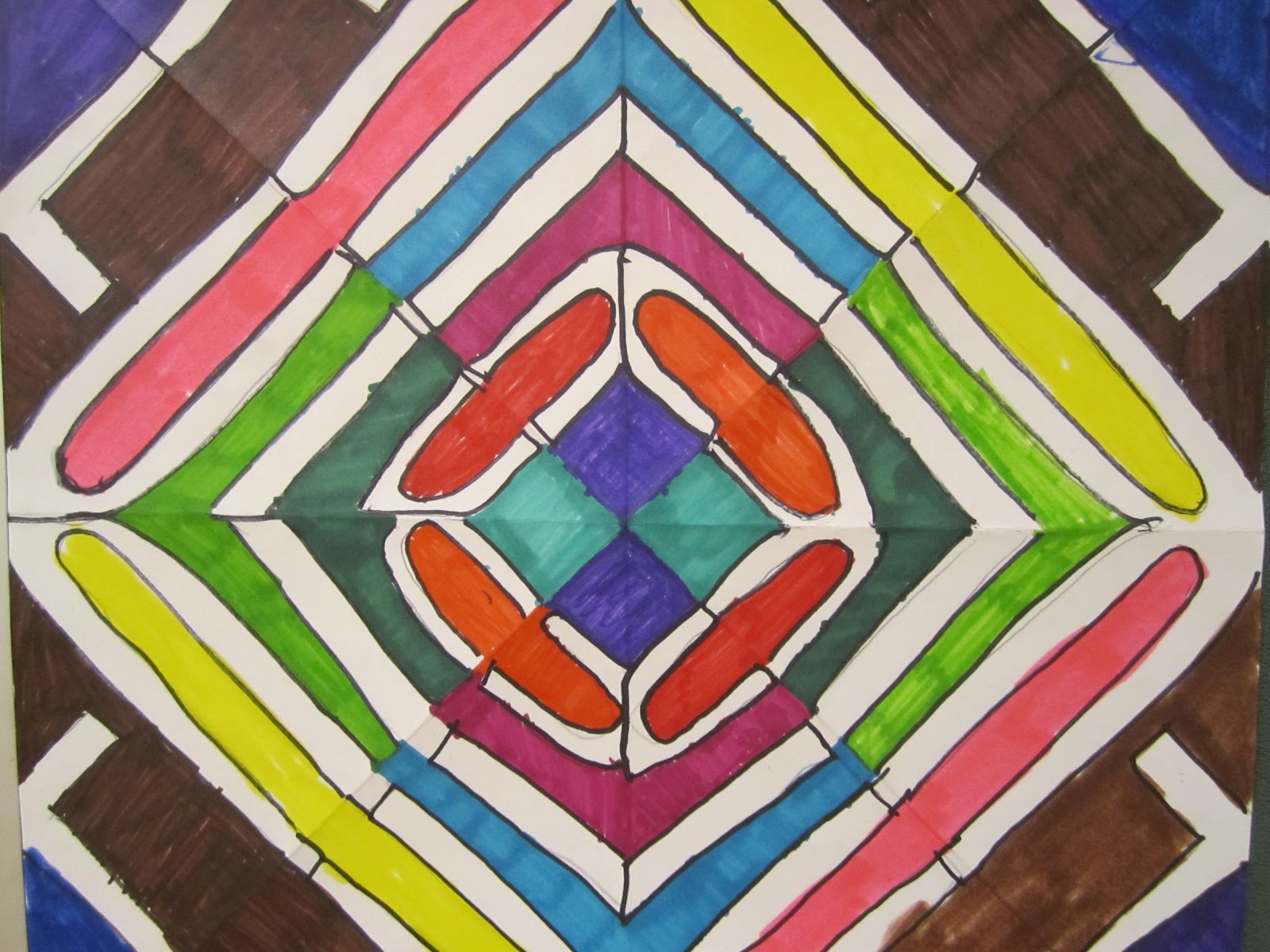 Think Create Art: Symmetrical Name Designs