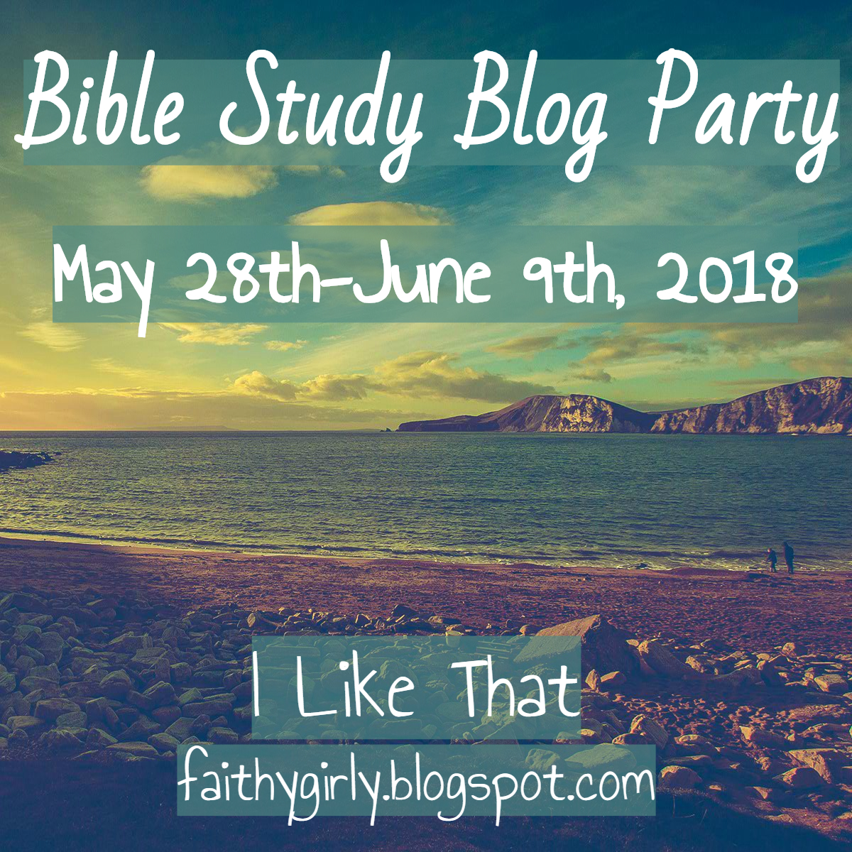 I Like That: Bible Study Blog Party Introduction