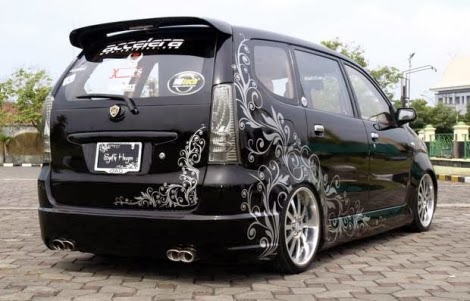 100 Modifikasi Mobil Avanza Hitam Super Keren - Modifikasi.Me