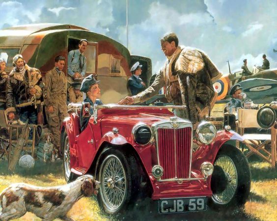 "Tweedland" The Gentlemen's club: The MG T series / VÍDEO: Douglas Bader