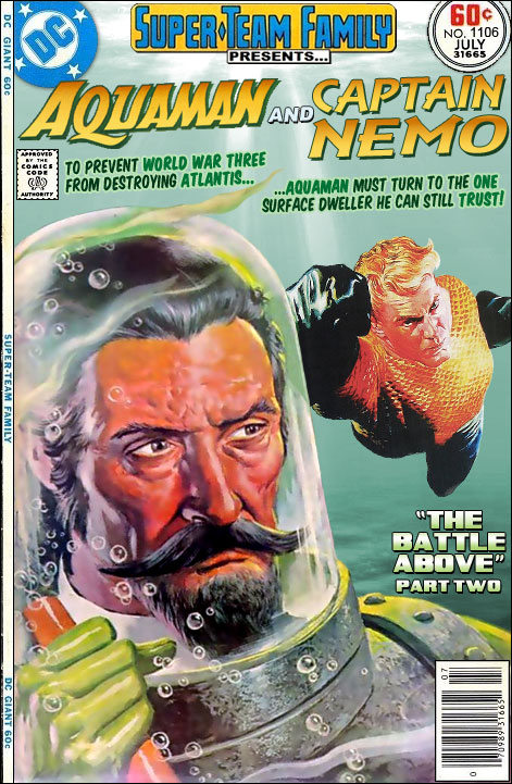 Super-Team Family: The Lost Issues!: Aquaman and Captain Nemo