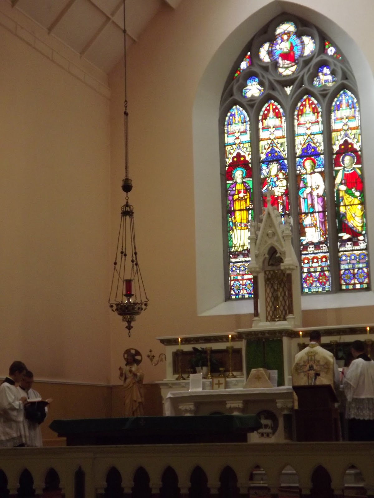 The Catholic Heritage Association of Ireland: Mass in Emo in August 2012