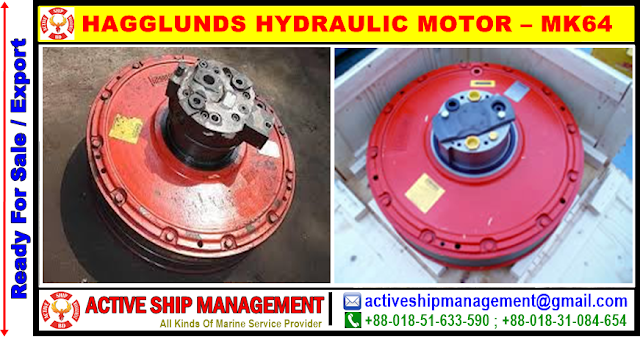 HAGGLUNDS HYDRAULIC MOTOR – MK64 - Marine Spare Parts Exporter