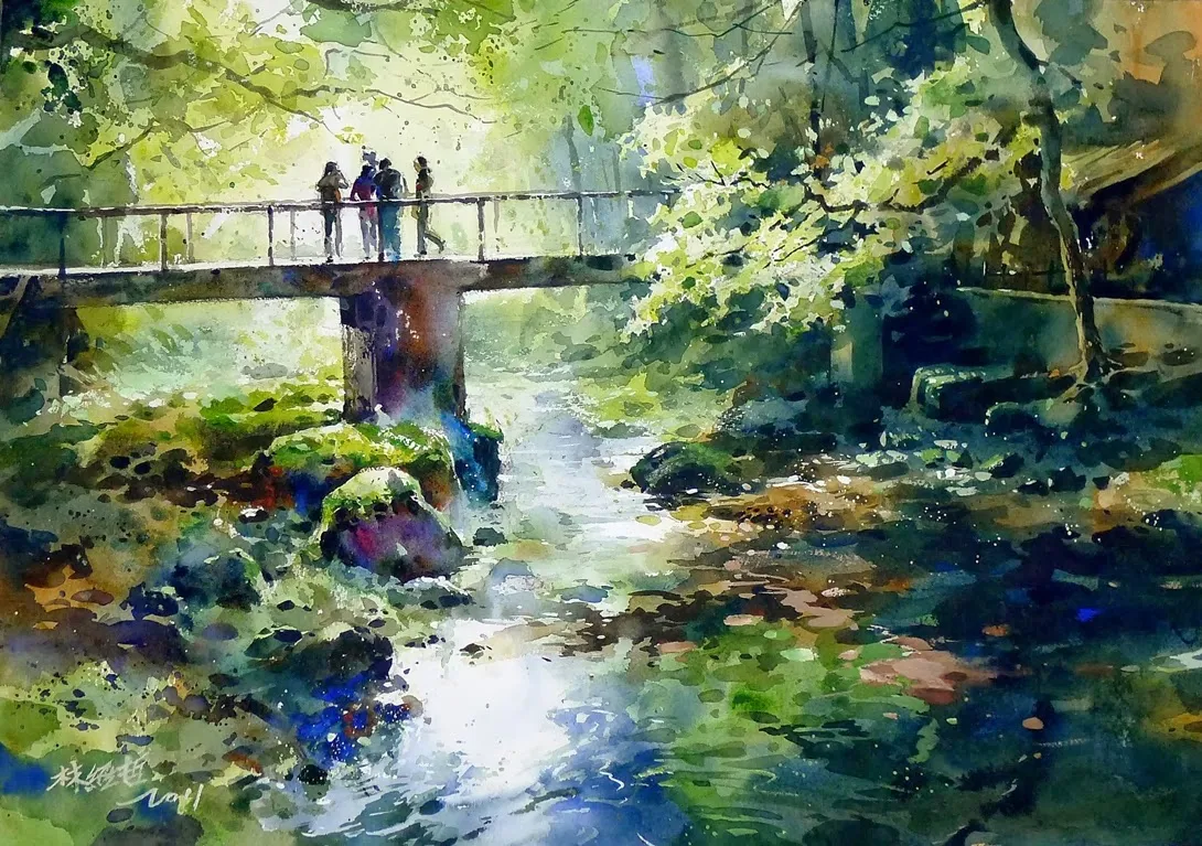 Lin Ching Che, 1987 | Watercolor painter | Tutt'Art@ | Pittura ...
