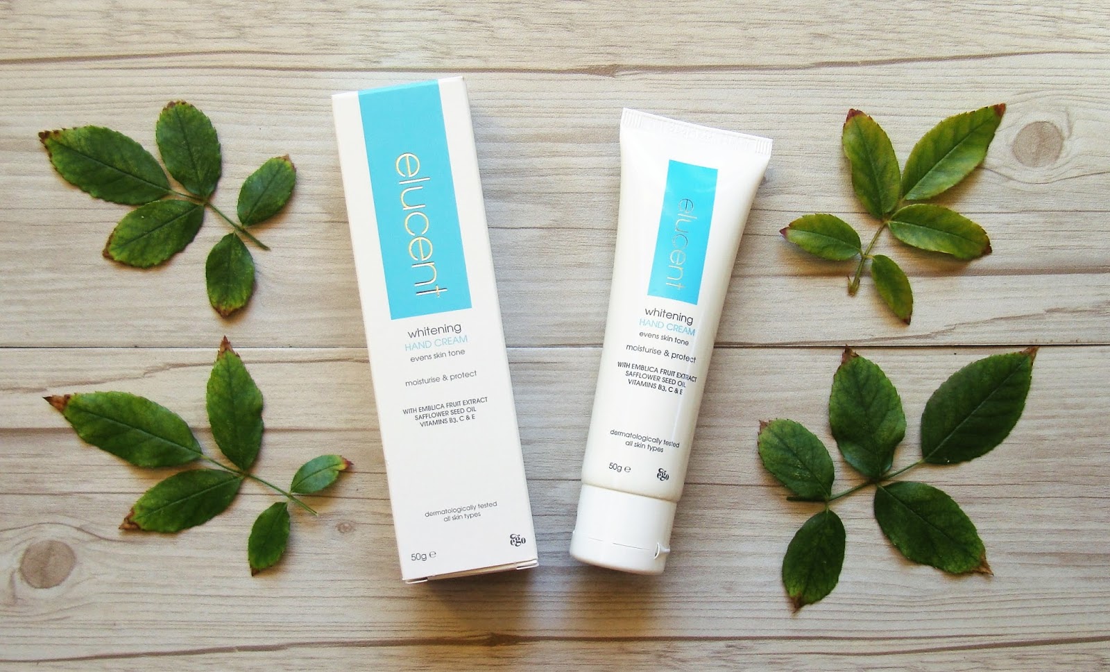 little white truths: Elucent Whitening Hand Cream - review