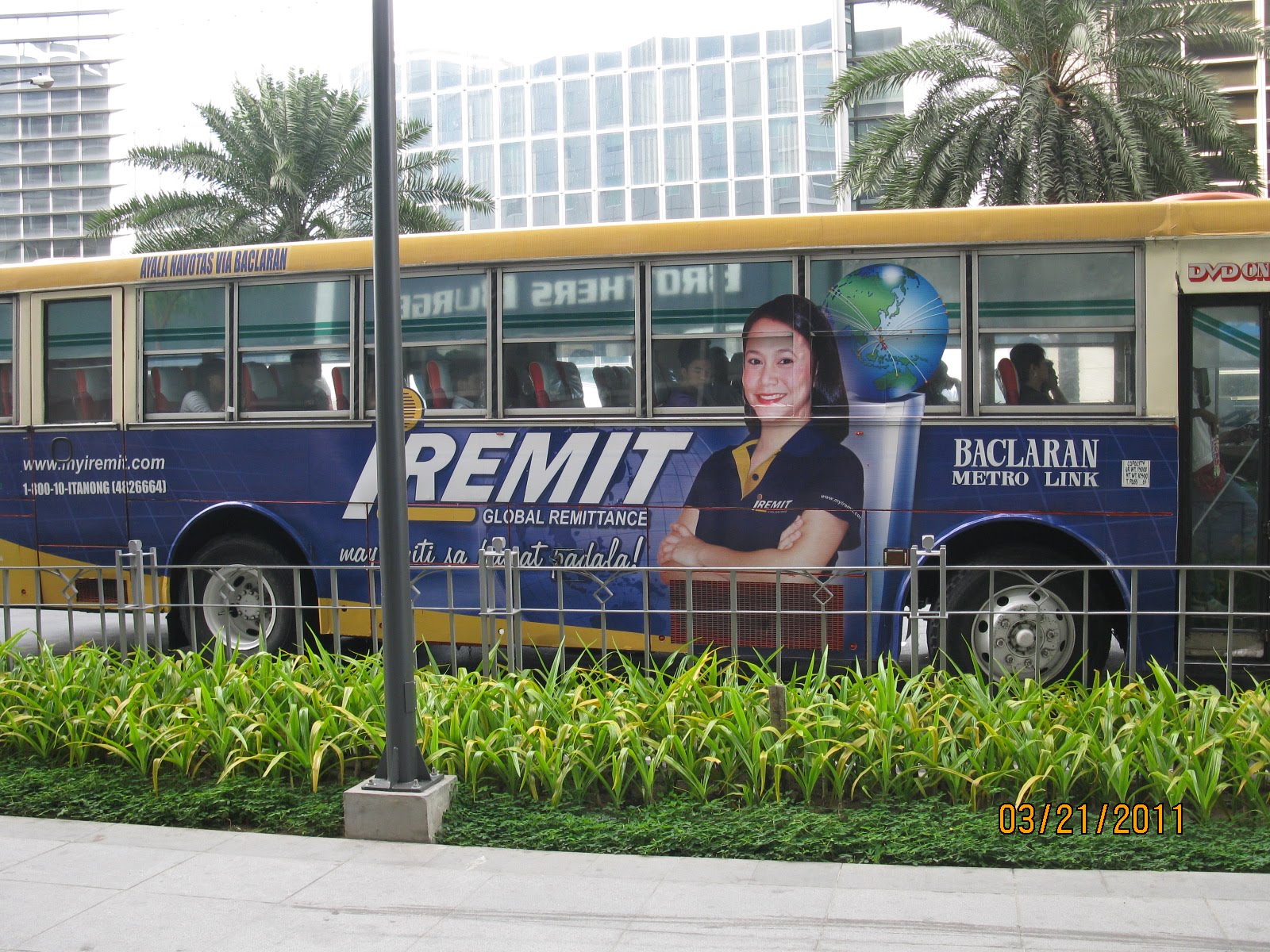 Bus Ads in the Philippines: I REMIT