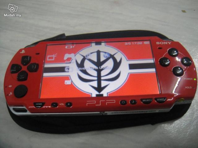 Bisnes kita bersama-sama: Sony PSP 2000 Gundam Neo Zeon Limited Edition